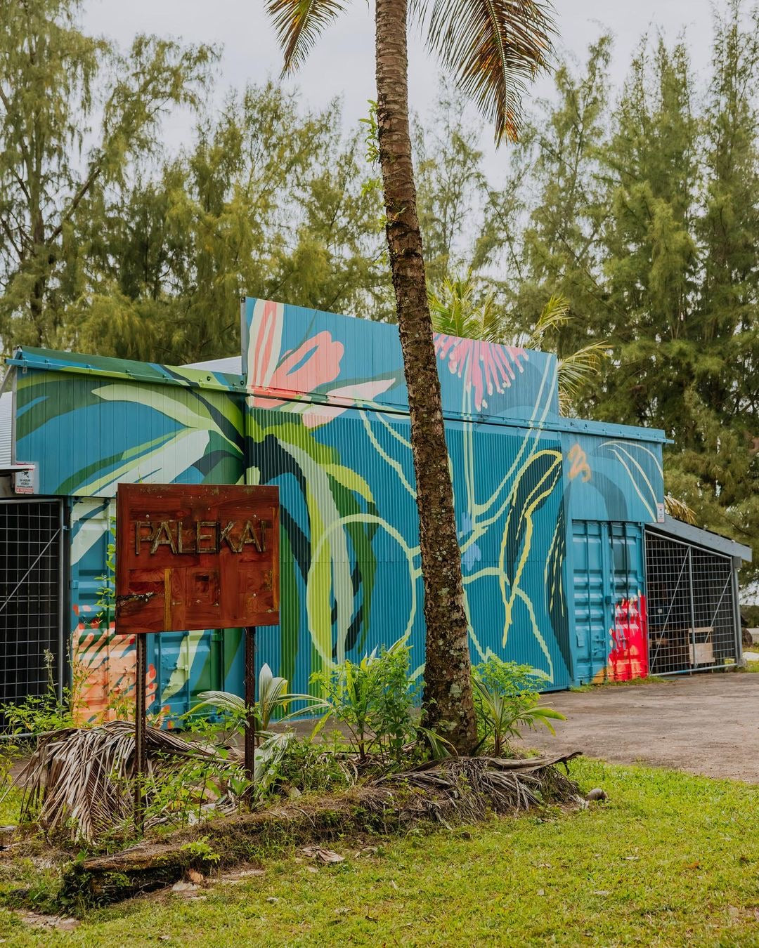 Keaukaha One Youth Development | Murals for Palekai – KRISTIEKOSMIDES